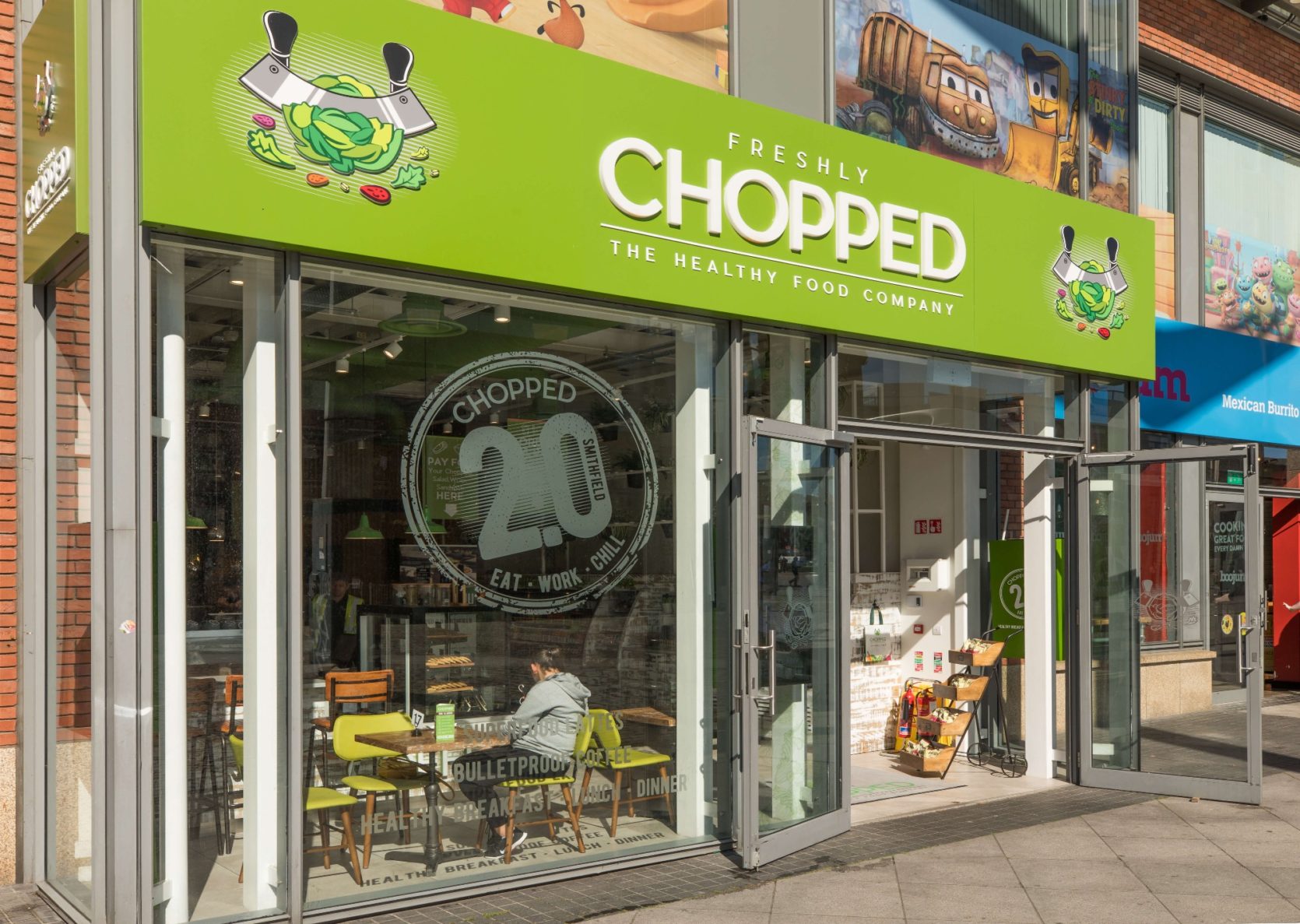 Chopped | Nelabuild Fit Out Dublin Ireland